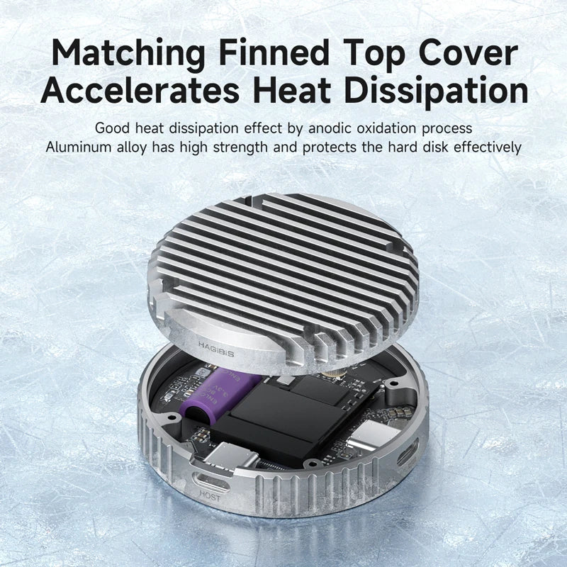 Heat Sink Cover for MC100 Magnetic Enclosure – Hagibis Shop