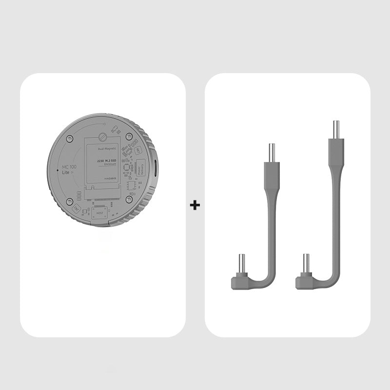 Hagibis MC100 Magnetic M.2 2230 NVMe SSD Enclosure – Hagibis Shop